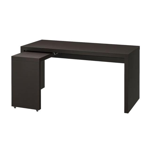 Pull out computer table, Furniture & Home Living, Furniture, Tables ...