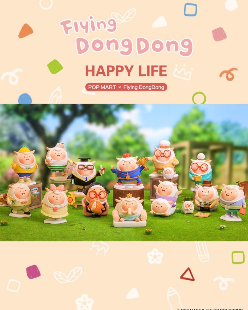Ready Stock (confirmed Design) - Pop Mart Popmart Flying Dong Dong ...