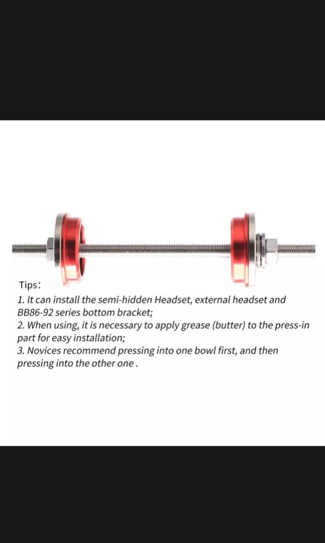 Risk headset installation tool, Sports Equipment, Bicycles & Parts ...