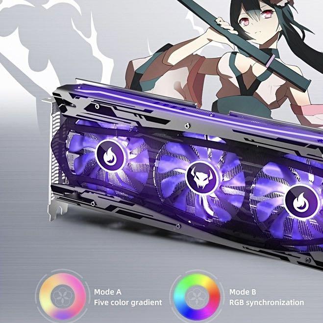 [READY STOCK] RTX 3060 12G YESTON RGB (Six Weapon Sakura - Waifu Devil ...