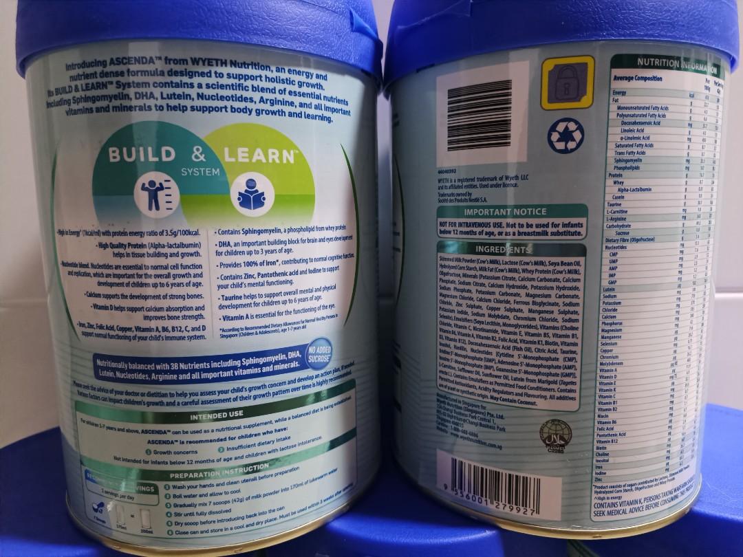S26 Ascenda Milk Powder, Babies & Kids, Nursing & Feeding, Breastfeeding & Bottle Feeding on ...