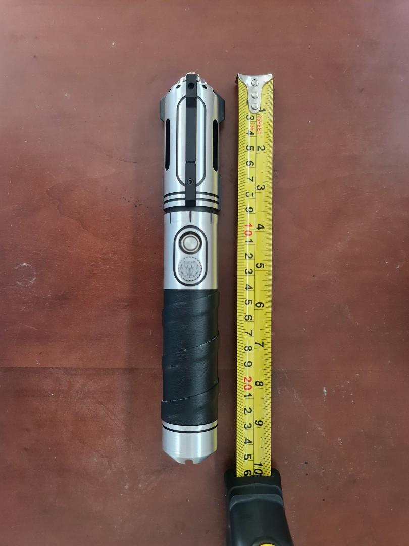 Saberforge Sentinel Shoto Lightsaber w/ 26 Inch Blade (Red), Hobbies ...