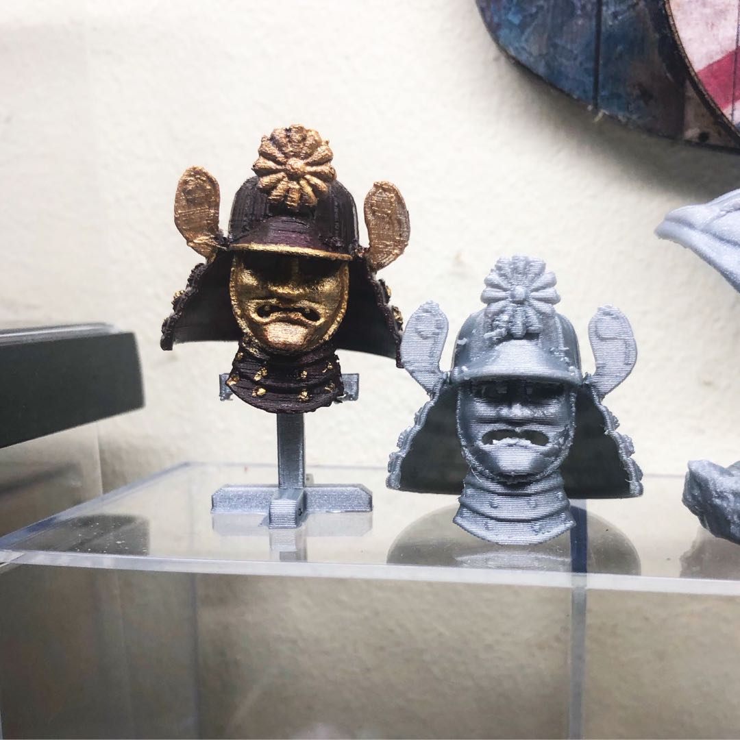 Samurai Helmet Mini Display, Hobbies & Toys, Toys & Games on Carousell