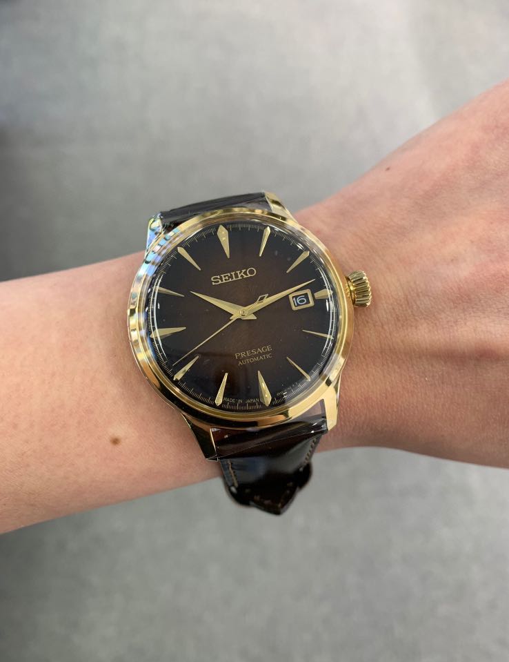 Seiko 精工 Presage SRPD36J1 Cocktail 雞尾酒系列 限量版 亞洲限定8000pcs 套裝 古典風 自動機械錶 ...