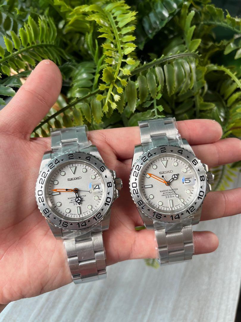 Seiko Polar Explorer 2 Mod, Luxury, Watches on Carousell
