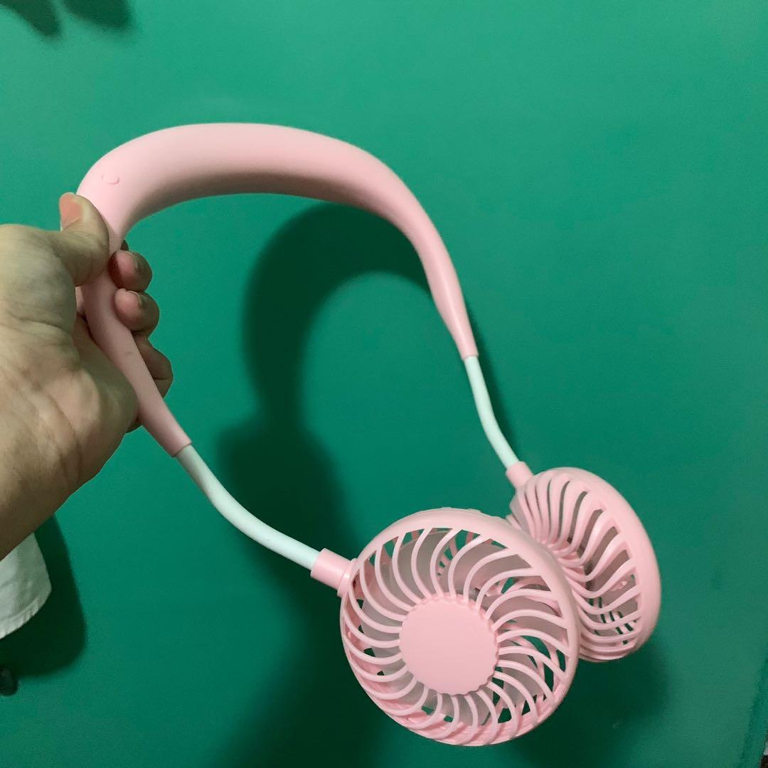 Shoulder Mini Electric Fan, Furniture & Home Living, Lighting & Fans ...