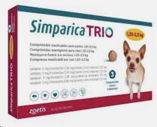 Simparico Trio Unopened 1.25-2.5kg, Pet Supplies, Pet Food on Carousell