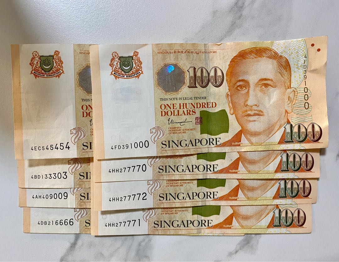 Singapore notes $100, Hobbies & Toys, Memorabilia & Collectibles ...