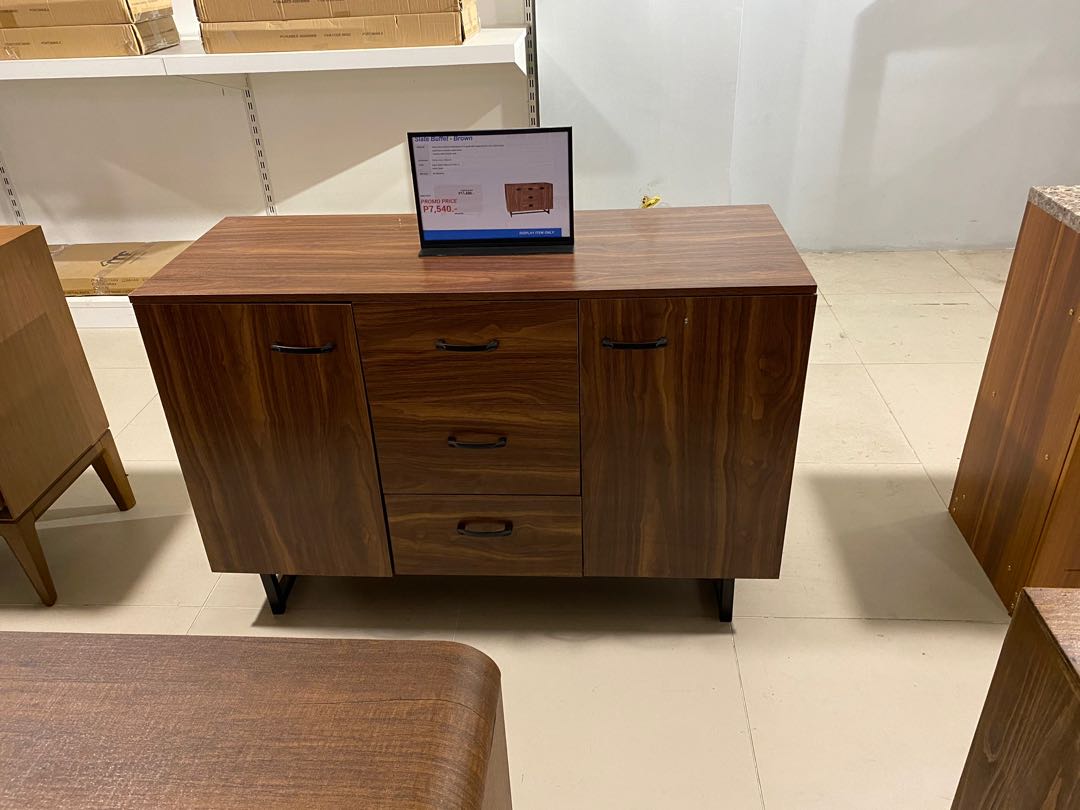 Slate Buffet Console Cabinet, Furniture & Home Living, Office Furniture ...