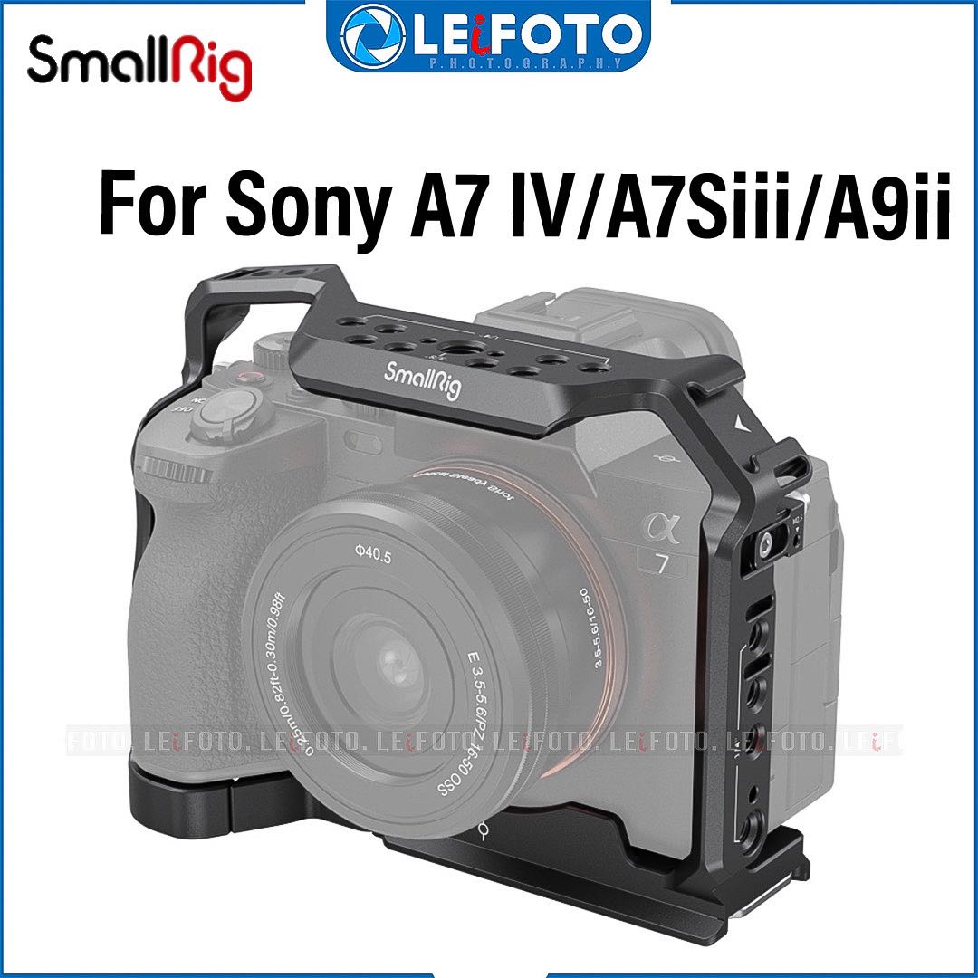 SmallRig Cage for Sony A7R5 A7 IV/Alpha 7S III/Alpha1 (3667B),Sony A7m4 ...