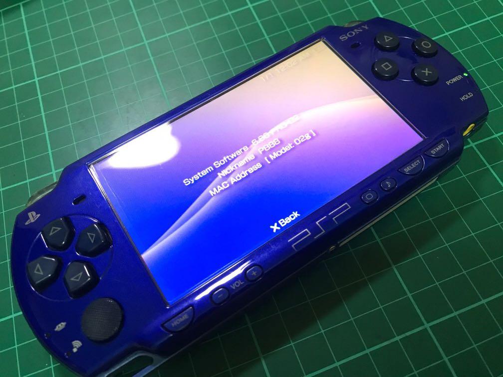 Sony Psp 2000 Slim Deep Blue, Video Gaming, Video Game Consoles ...
