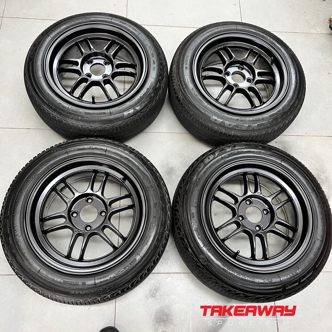 Sport Rim Enkei RPF1 15x7JJ PCD100, Auto Accessories on Carousell