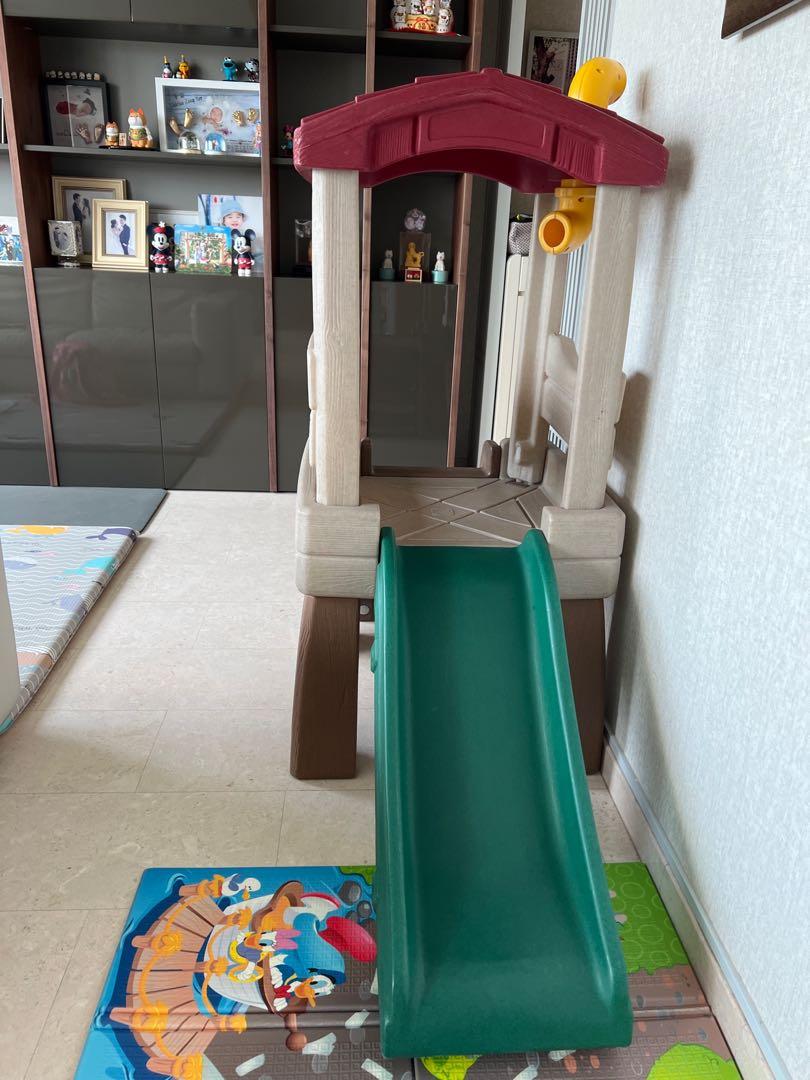Step 2 tree house slide playhouse playful lookout, Babies & Kids ...
