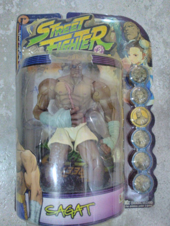 STREET FIGHTER ROUND 2 SAGAT ACTION FIGURE, Hobbies & Toys, Toys ...