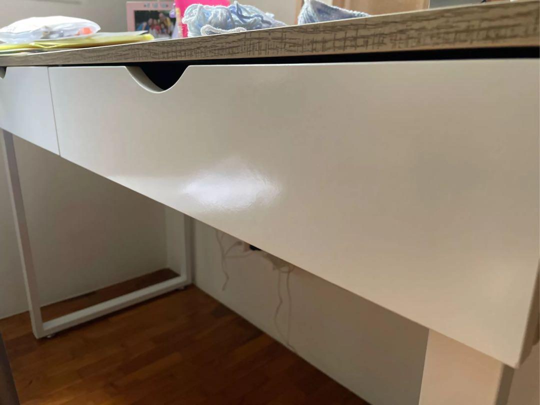 Study Table fully assembled simple modern design, Furniture & Home ...
