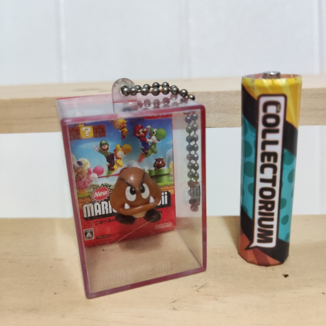 Super Mario Goomba Keychain Charm Wii, Hobbies & Toys, Toys & Games on ...