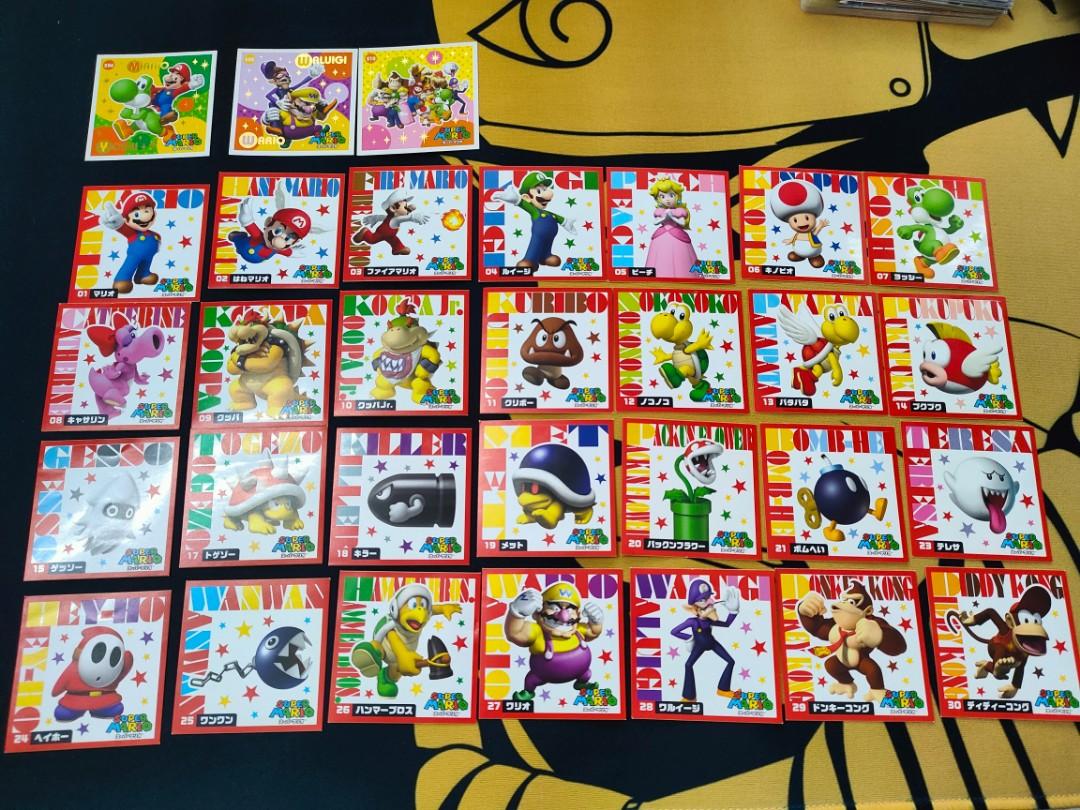 Original Nintendo Super Mario stickers collection, Hobbies & Toys, Toys ...