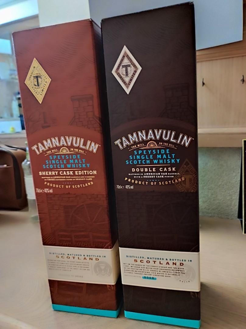 TAMNAVULIN single malt sherry double cask scotch whisky whiskey alcohol ...