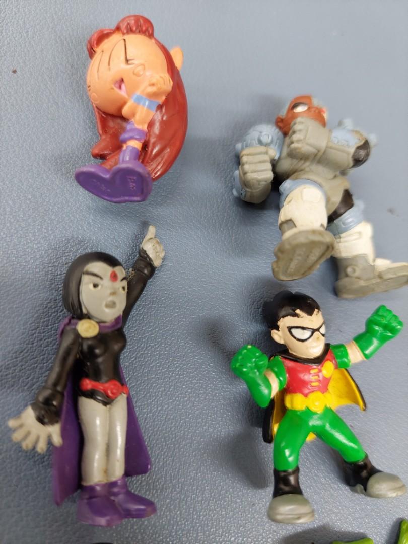 Teen Titans Bandai Mini Figure Set, Hobbies & Toys, Toys & Games on ...