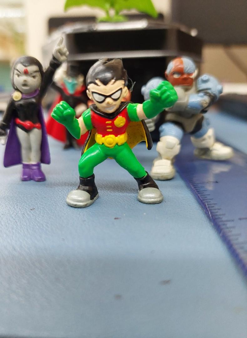 Teen Titans Bandai Mini Figure Set, Hobbies & Toys, Toys & Games on ...