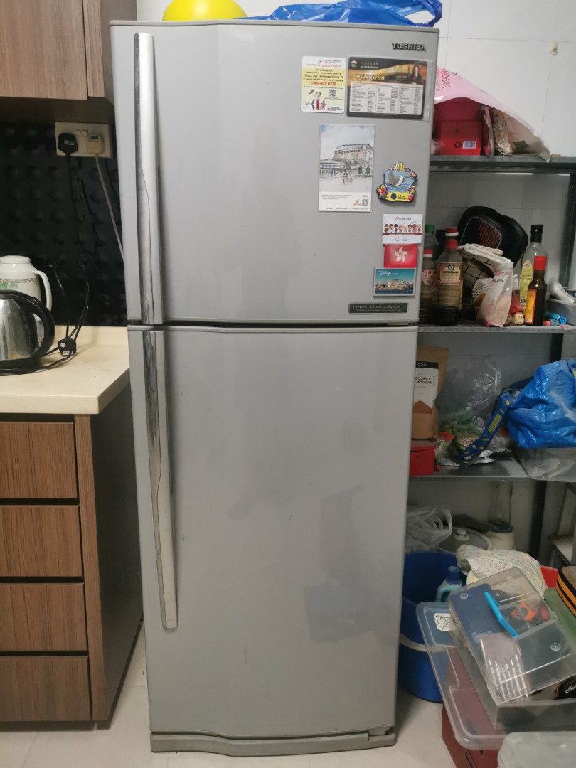 Toshiba Fridge. Wardrobe cabinets. Avail in Aug 2022, Furniture & Home ...