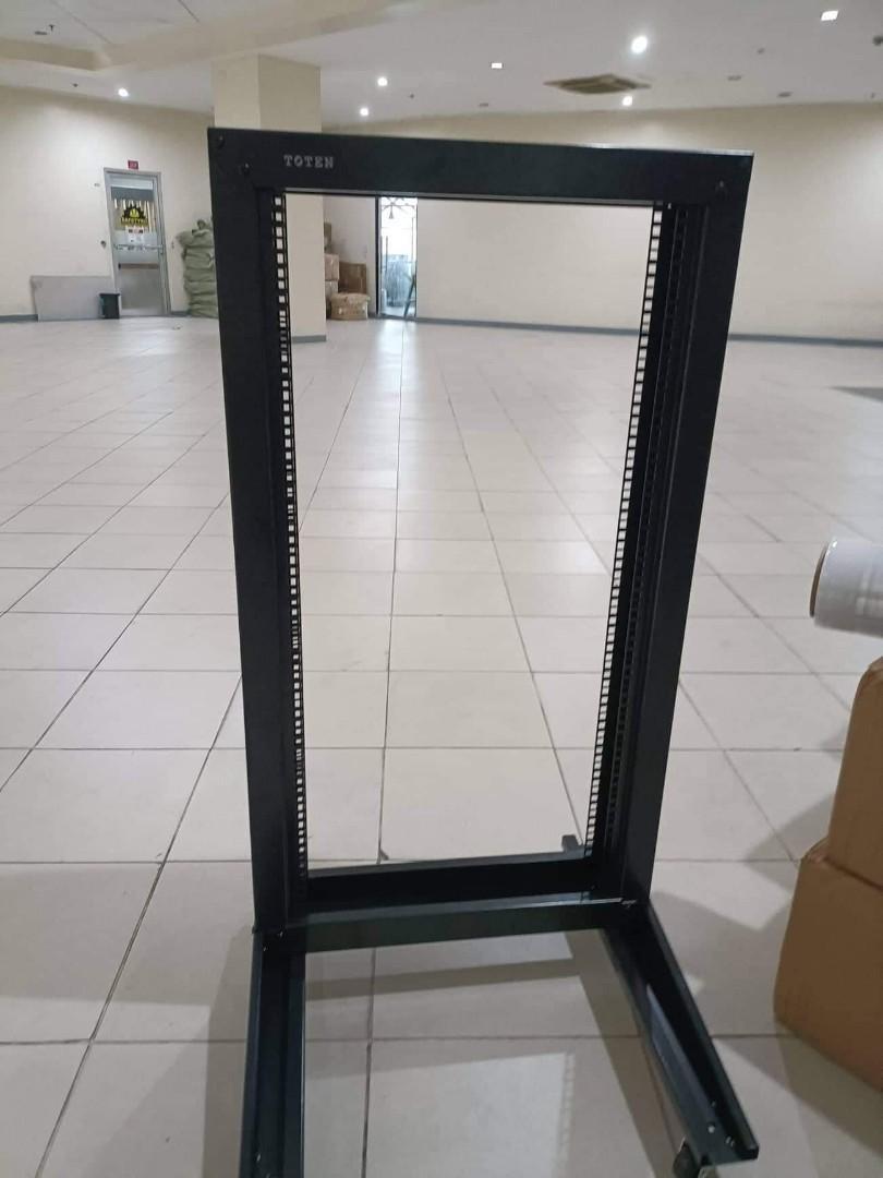 Toten Open Bay Rack 22U/42U with Caster Wheels, Furniture & Home Living ...