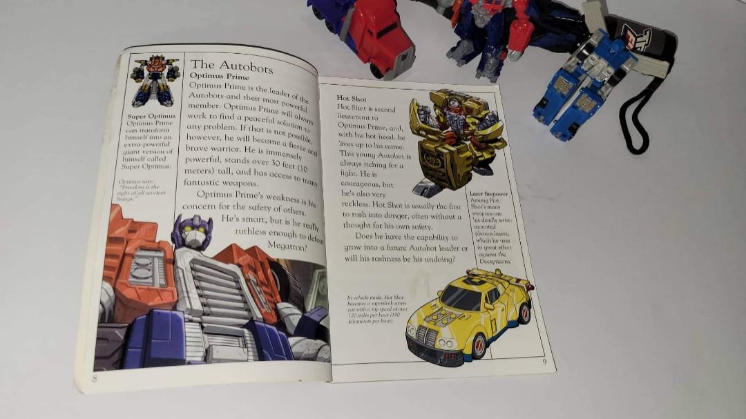 Transformers Hasbro Original Kid's Umbrella, Book and Toys (US Mcdo ...
