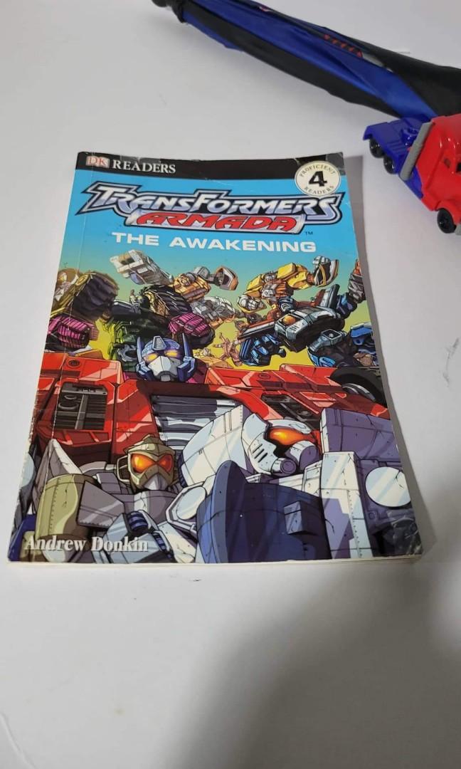 Transformers Hasbro Original Kid's Umbrella, Book and Toys (US Mcdo ...