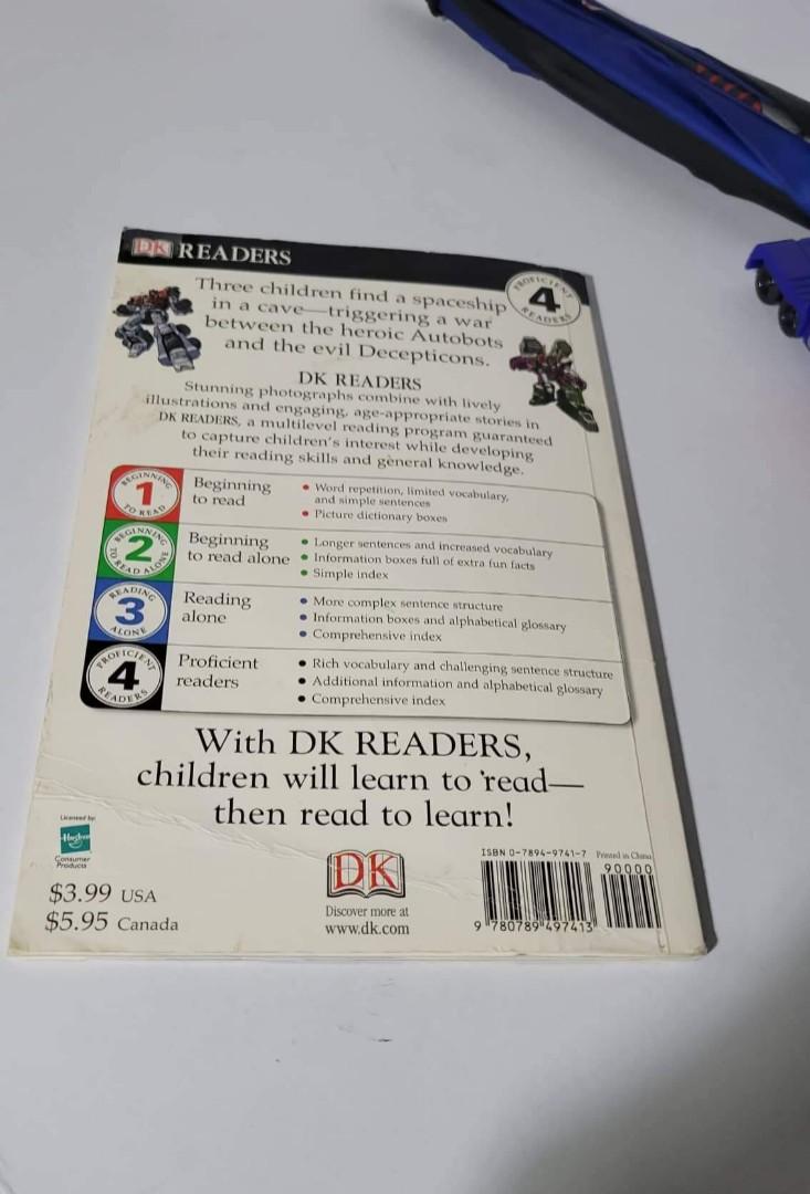 Transformers Hasbro Original Kid's Umbrella, Book and Toys (US Mcdo ...