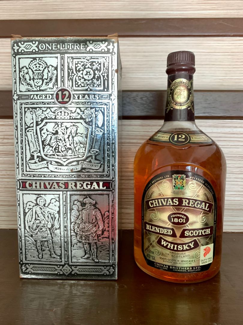 Vintage Chivas Regal, Food & Drinks, Alcoholic Beverages on Carousell