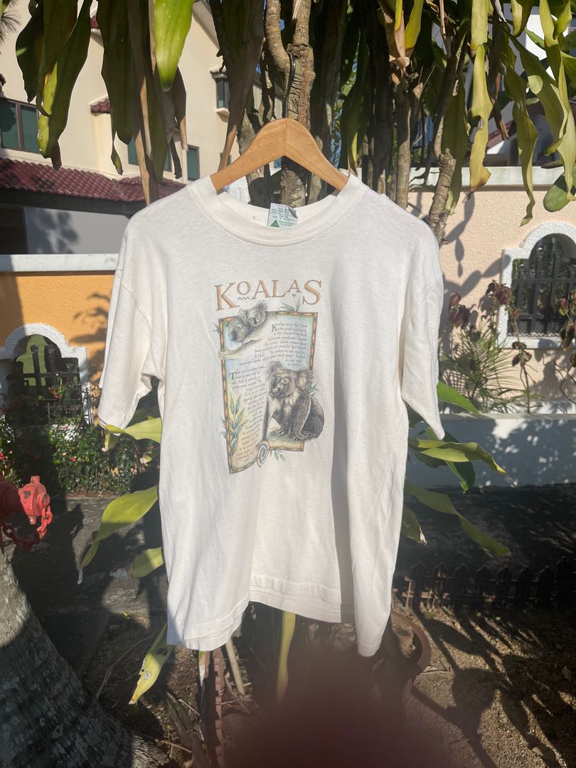 Vintage Koalas Tee, Men's Fashion, Tops & Sets, Tshirts & Polo Shirts ...