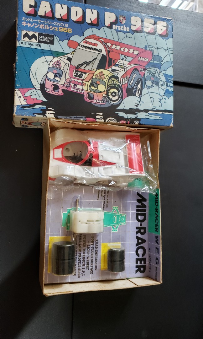 Vintage Mitsuwa Model Porsche 956 Egg Chibi kit, Hobbies & Toys, Toys ...
