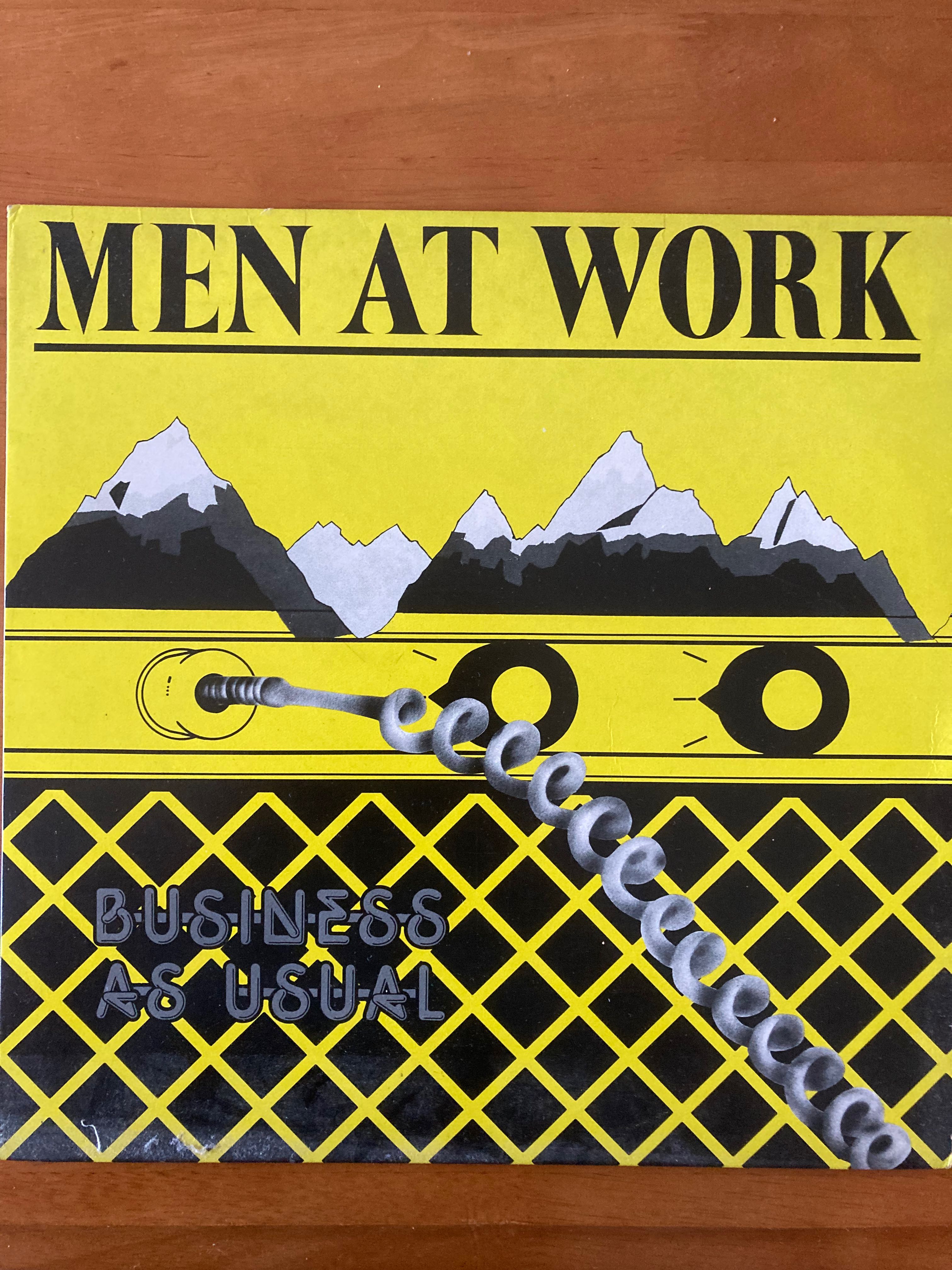 Men at Work - Vinyl Record, Hobbies & Toys, Music & Media, Vinyls on ...