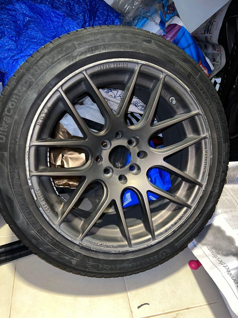 Vossen replica rims, Car Accessories, Tyres & Rims on Carousell