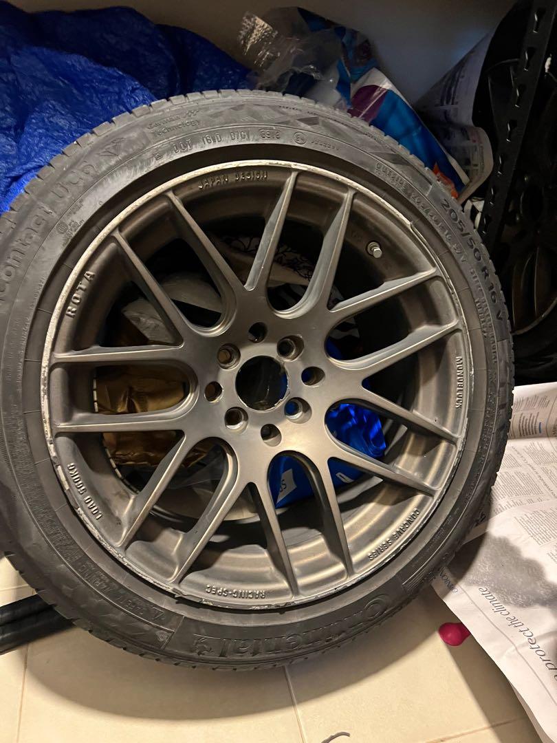 Vossen replica rims, Car Accessories, Tyres & Rims on Carousell