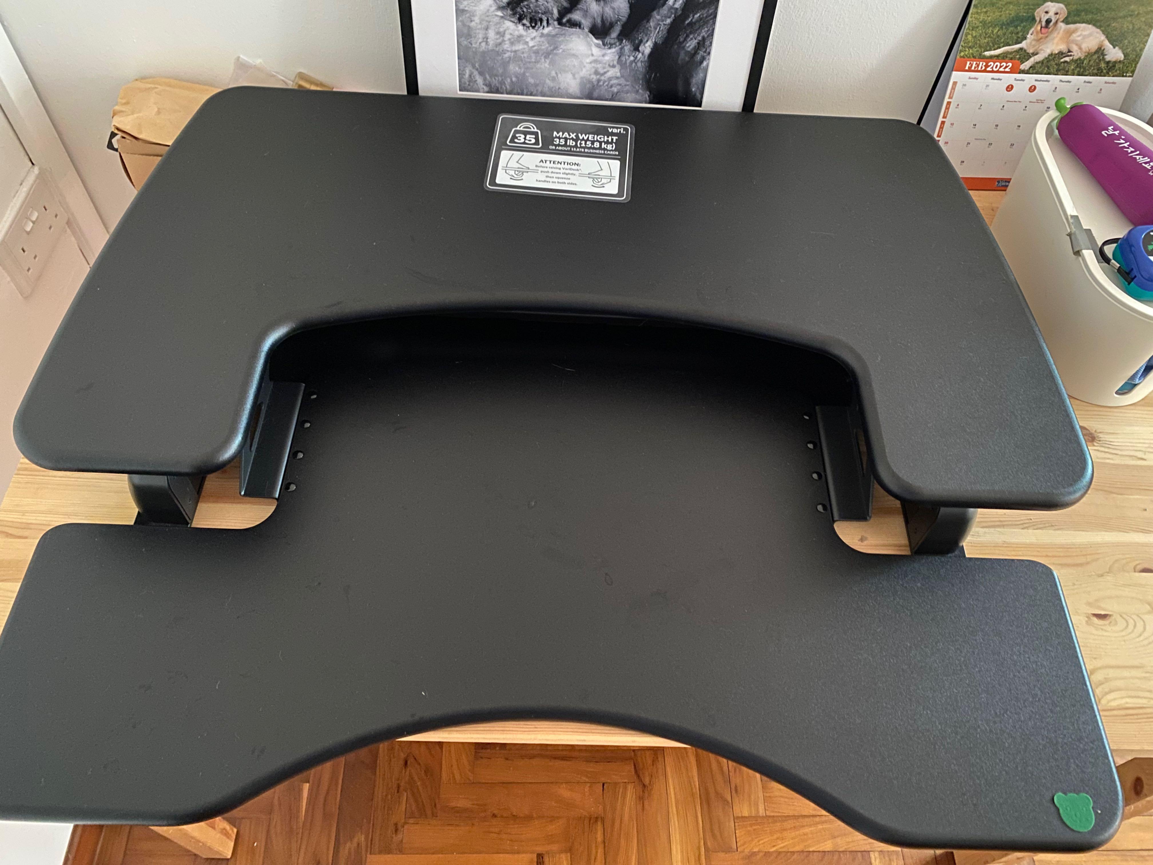 WFH Ergonomic Vari-desk standup desk riser BEST SELLING, Furniture ...