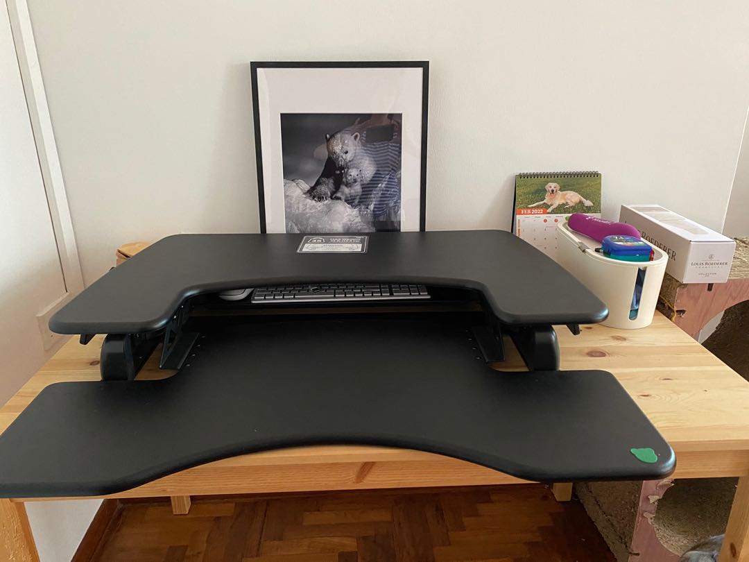 WFH Ergonomic Vari-desk standup desk riser BEST SELLING, Furniture ...
