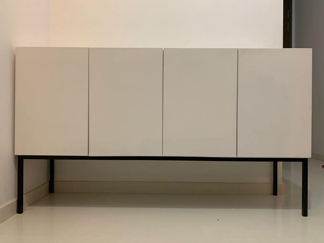 White Sideboard Unit, Furniture & Home Living, Furniture, Shelves ...