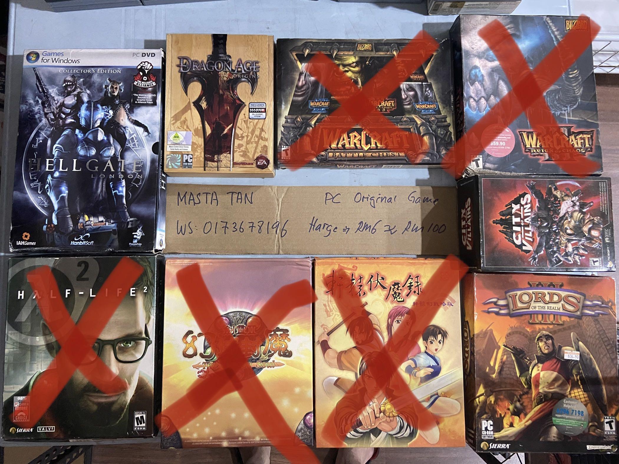 Window original USED PC game, Video Gaming, Video Games, Others on ...