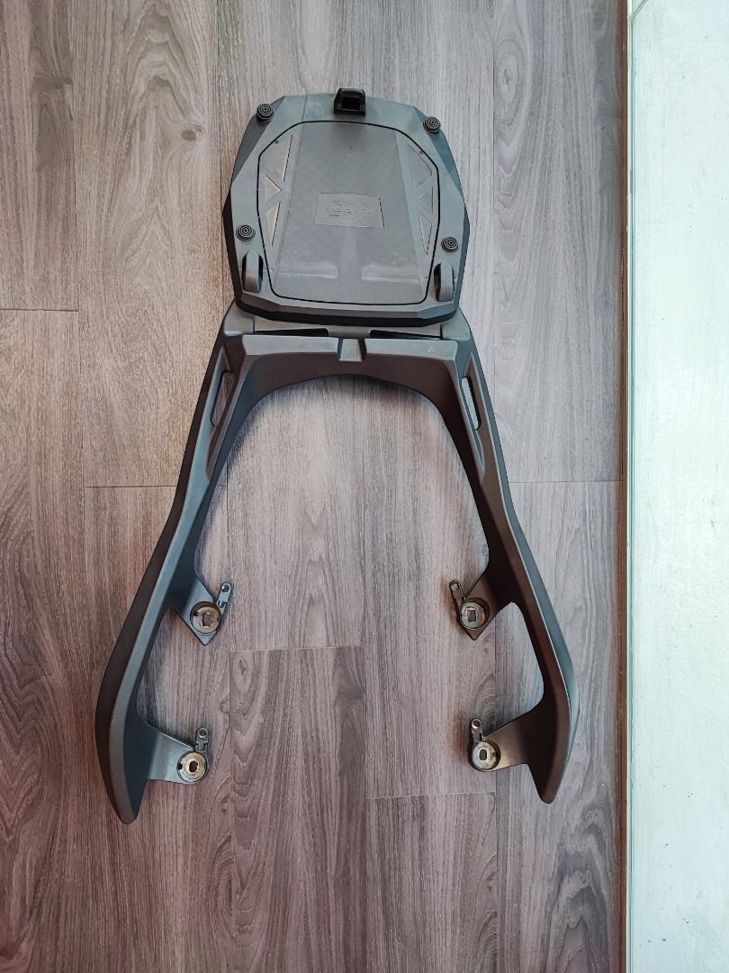 XMax Box Heavy Duty Rack Without Base Plate, Motorcycles, Motorcycle ...