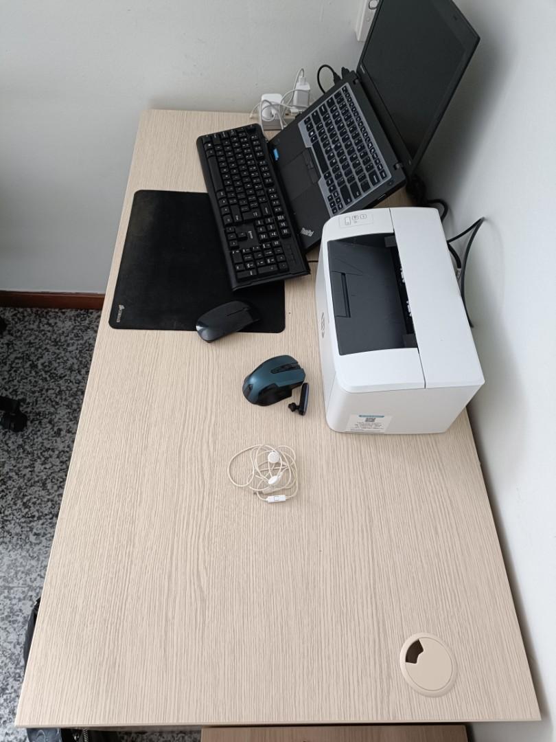 121cm x 60cm study table, Furniture & Home Living, Furniture, Tables ...