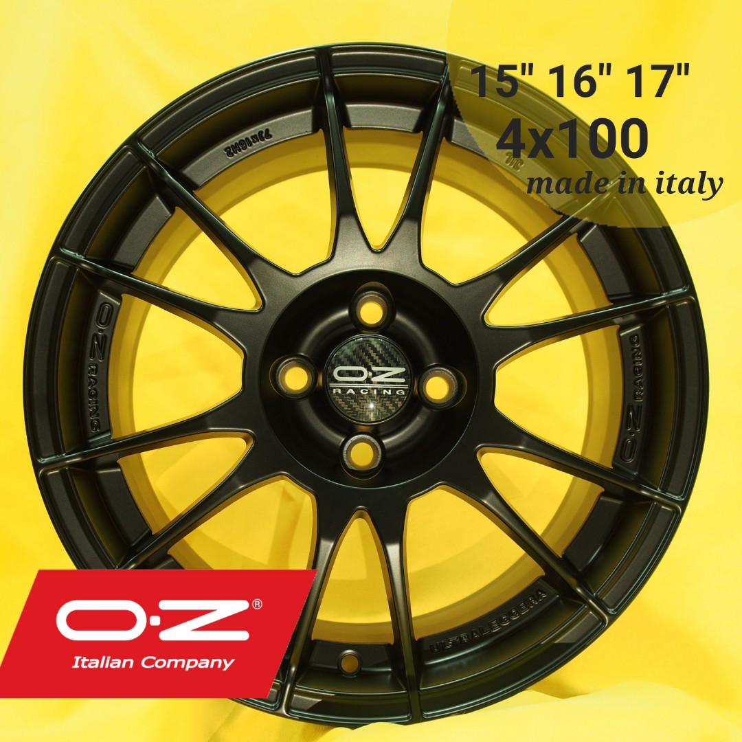 15" 16" 17" OZ RACING ULTRALEGGERA 4x100 OZ rims, Car Accessories ...