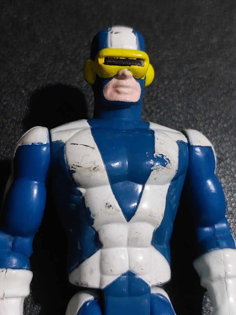 1991 MARVEL TOY BIZ CYCLOPS ACTION FIGURE THE UNCANNY X-MEN SERIES ...