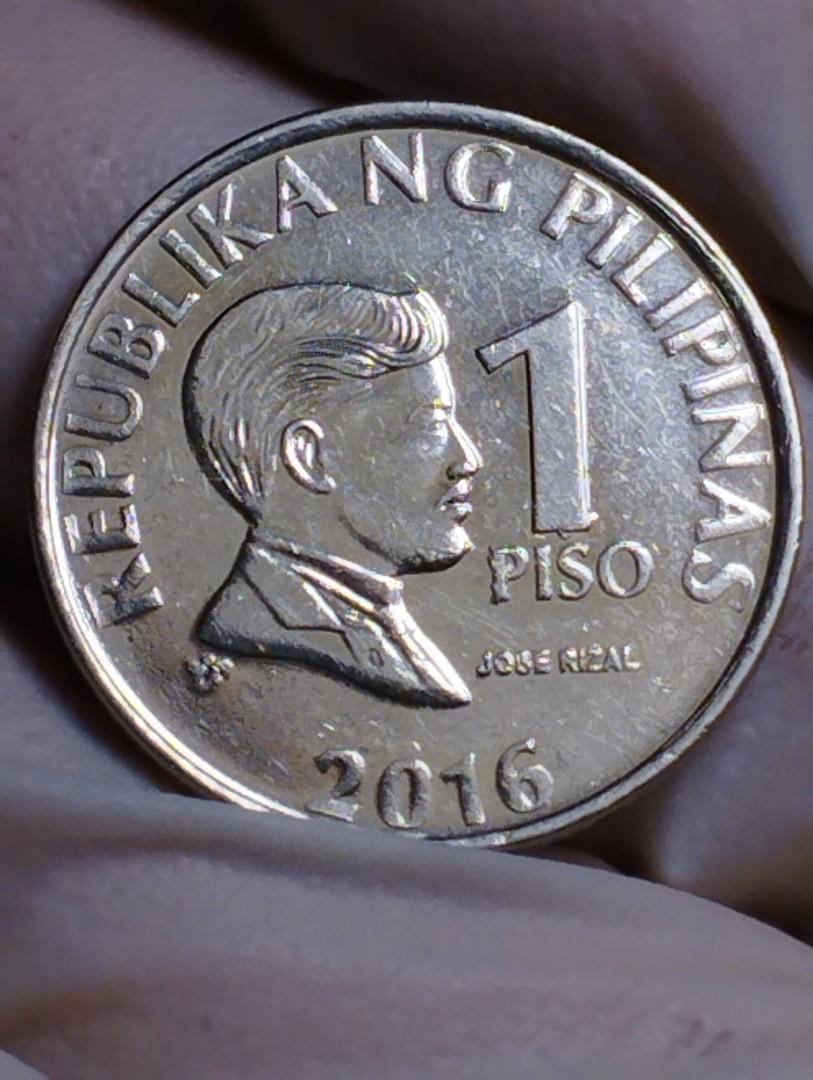 1 Peso BSP 2016 Oberse n Reverse Error Coins, Hobbies & Toys ...