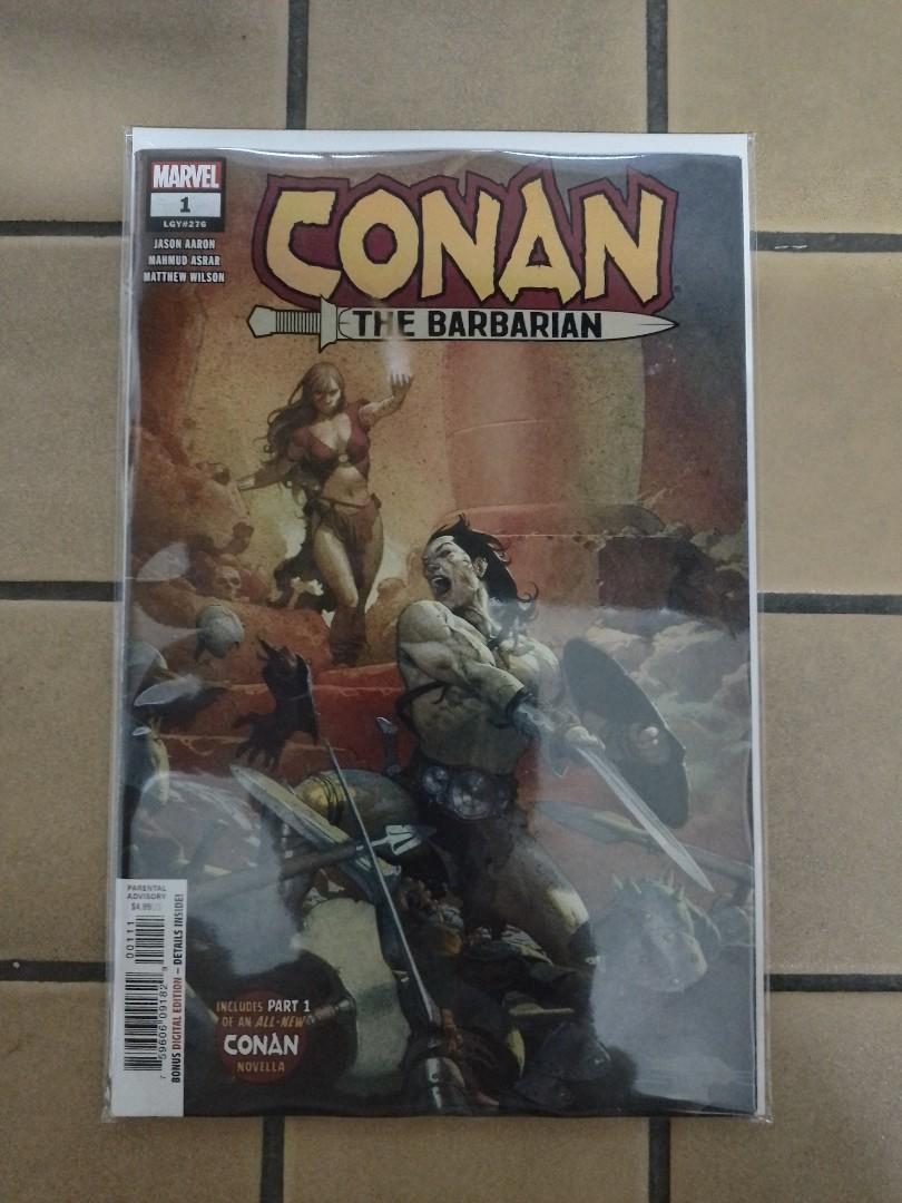1st app Crimson Witch ( Conan The Barbarian #1 ) Esad Ribic - Cover Art ...