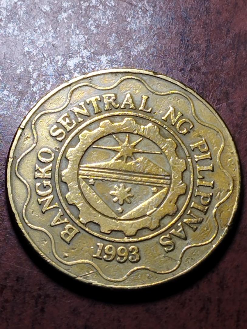 5 Peso BSP 1997 Reverse Error Coins in Cogwheel, Hobbies & Toys ...