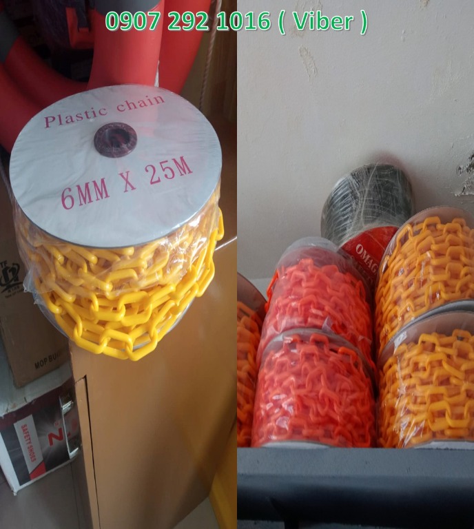 6mm Plastic chain 15, Commercial & Industrial, Construction & Building ...