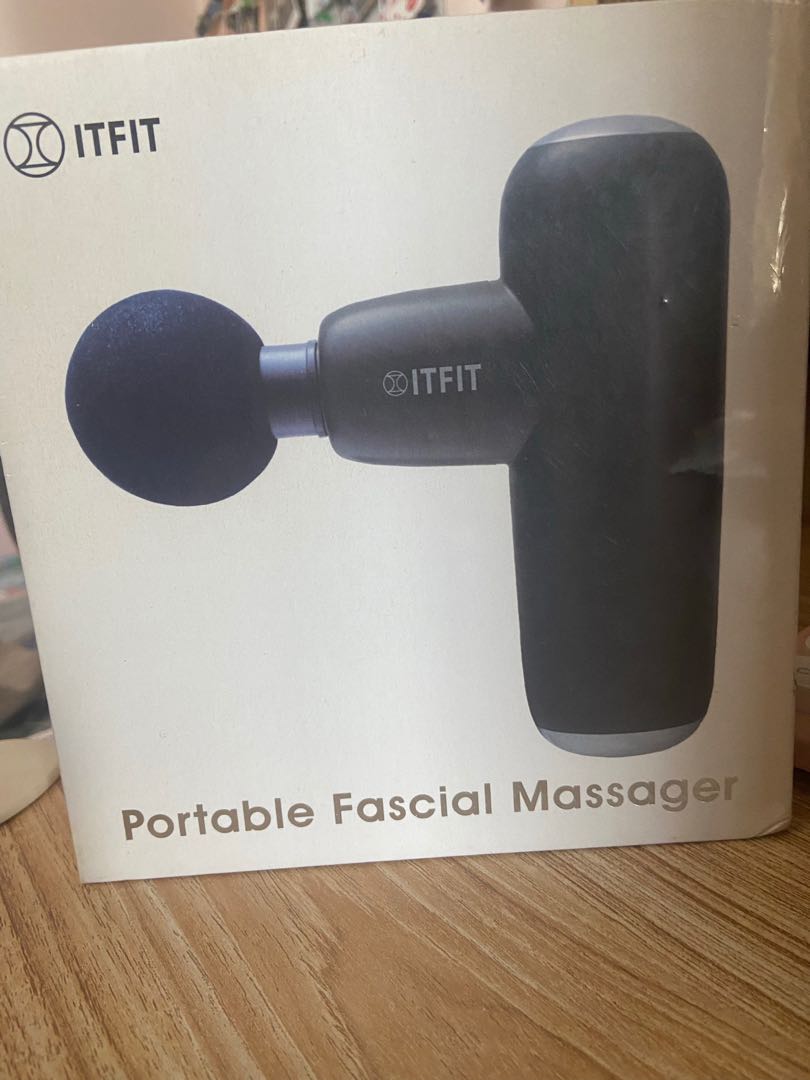 (全新⚡️) Samsung ITFIT 輕便肌肉按摩槍, 健康及營養食用品, 按摩紓緩用品 - Carousell