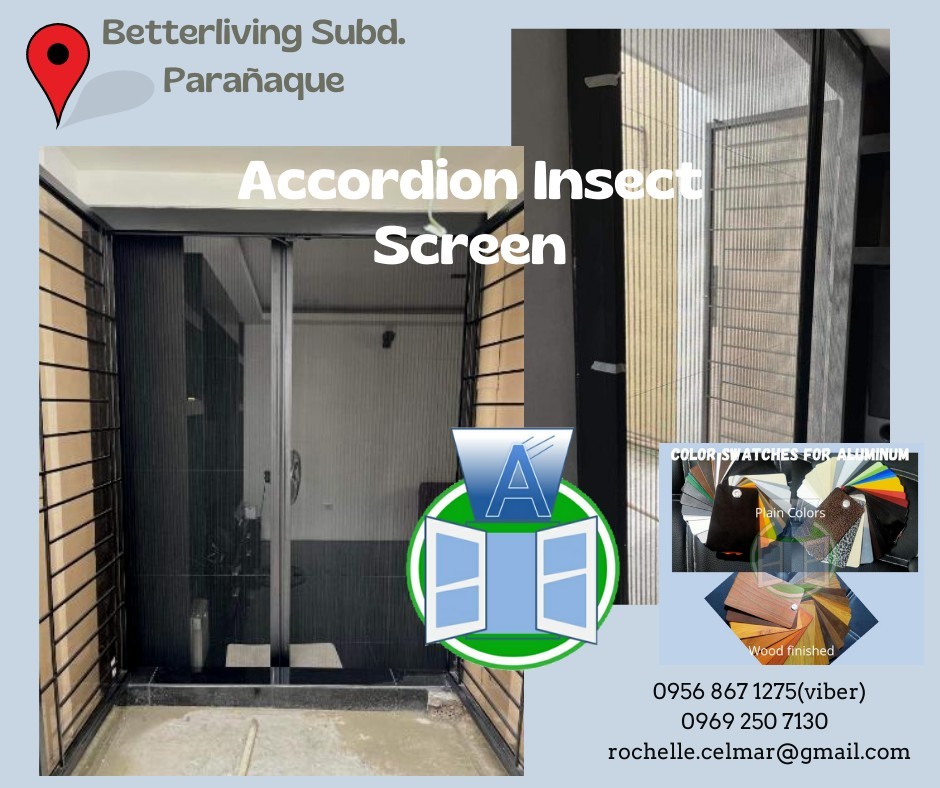 Accordion Insect Screen, Furniture & Home Living, Furniture, Other Home ...