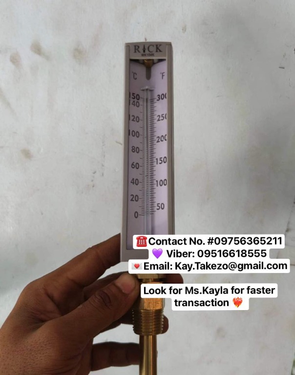 ANGULAR BOARD TYPE THERMOMETER, Commercial & Industrial, Construction ...